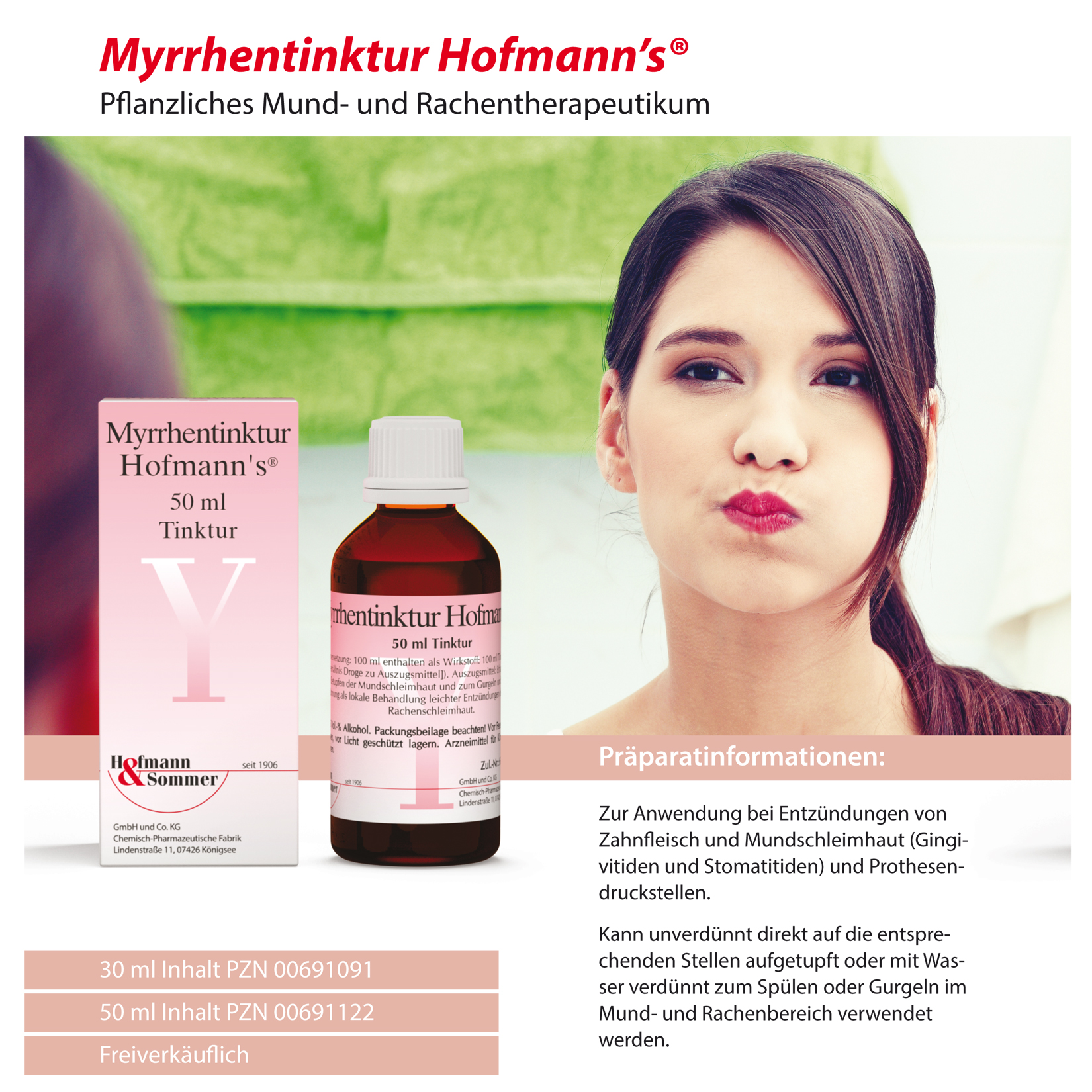 Myrrhentinktur Hofmann´s - Bewährte Arzneimittel aus Thüringen