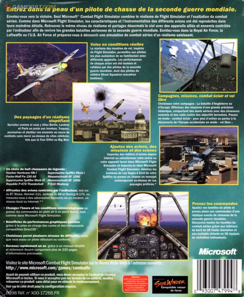 Combat Flight Simulator (CFS) - aerojetfrance, libre comme l'air-Le ...