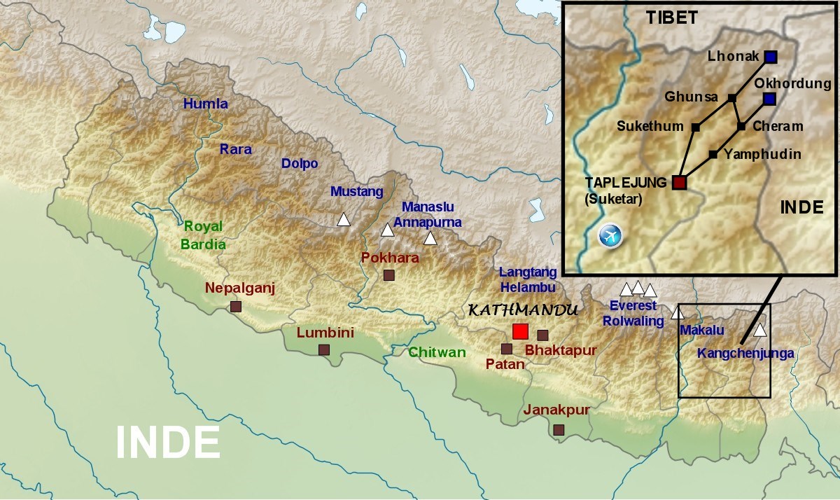 Trek camp base du Kangchenjunga | Trekking Népal Nepatrek - Trekking ...