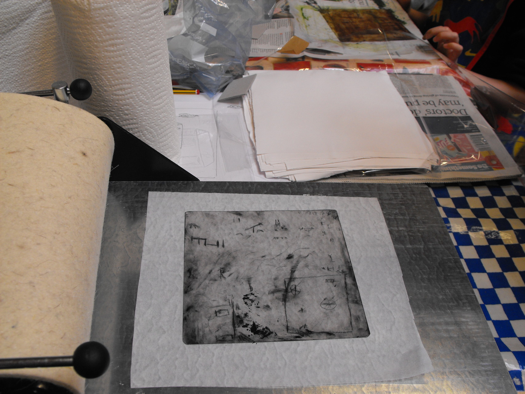 Printmaking Workshops Courses Classes - Lucy Gell Fun Animal Art