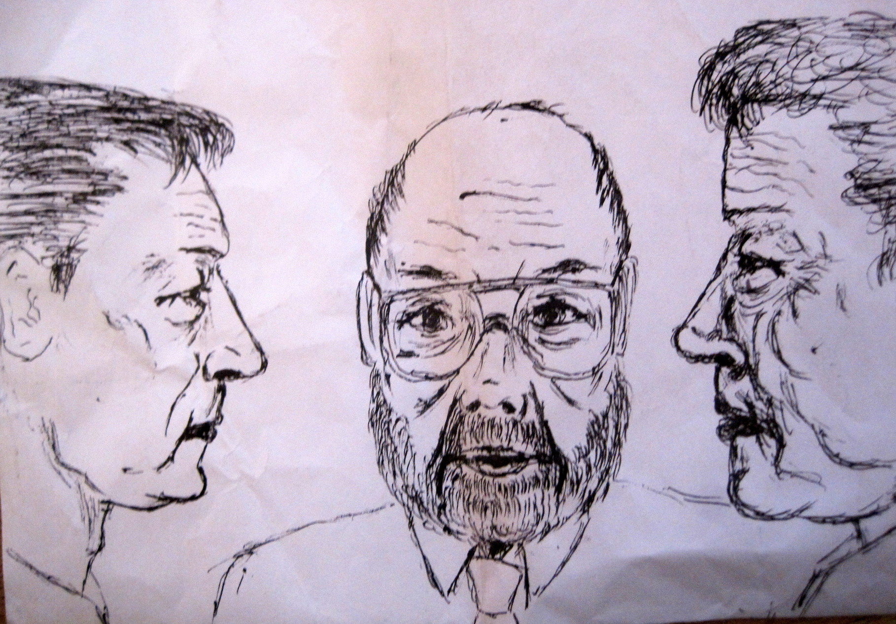 Kugelschreiberskizzen - geoffreyhahns malerei, Bilder und Bücher