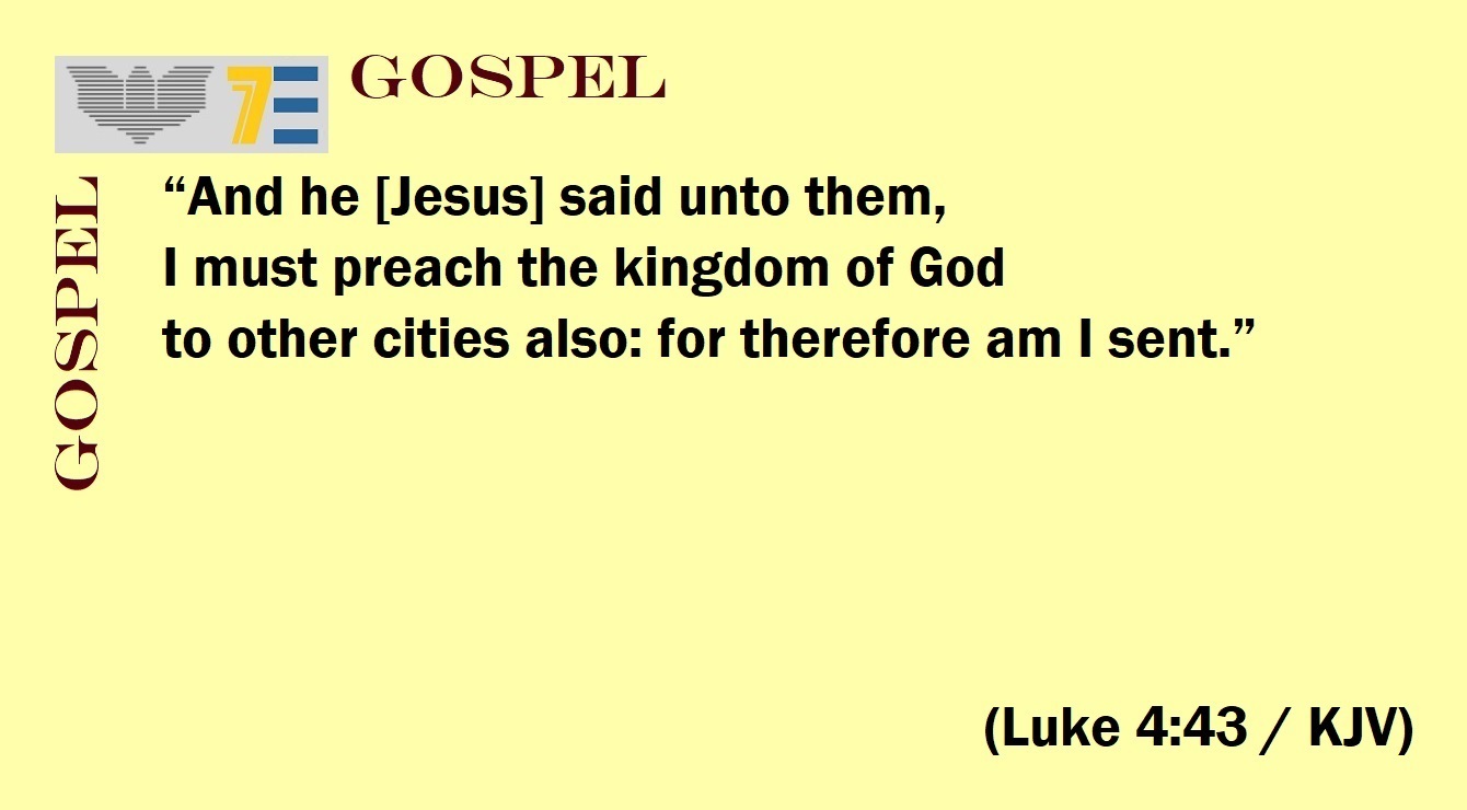 Quotes from the Gospel of Luke, September, 2022 - Expressions