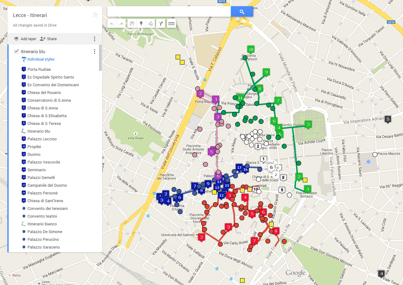 Mappe - Ebook Guida turistica "Lecce Città d'Arte"