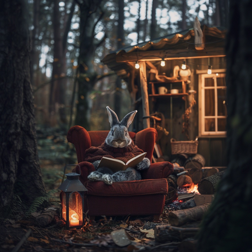 Rabbit Tale—In the Woods of Claughbane—Short Story by Victoria Beata ...