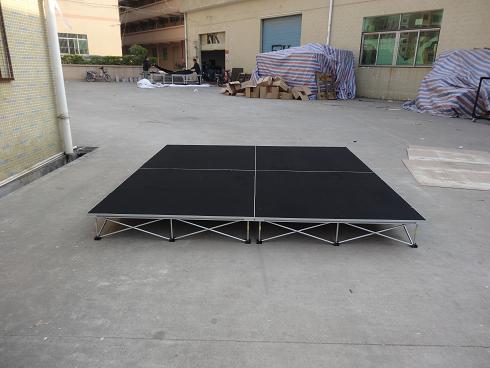 Appropriate size stage is very important - stageprops