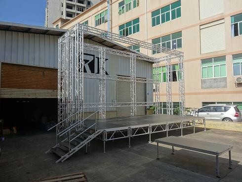 The most popular aluminum stage - stageprops