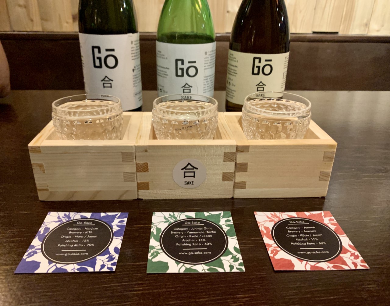Tastings - Go-Sake - The Sake Brand
