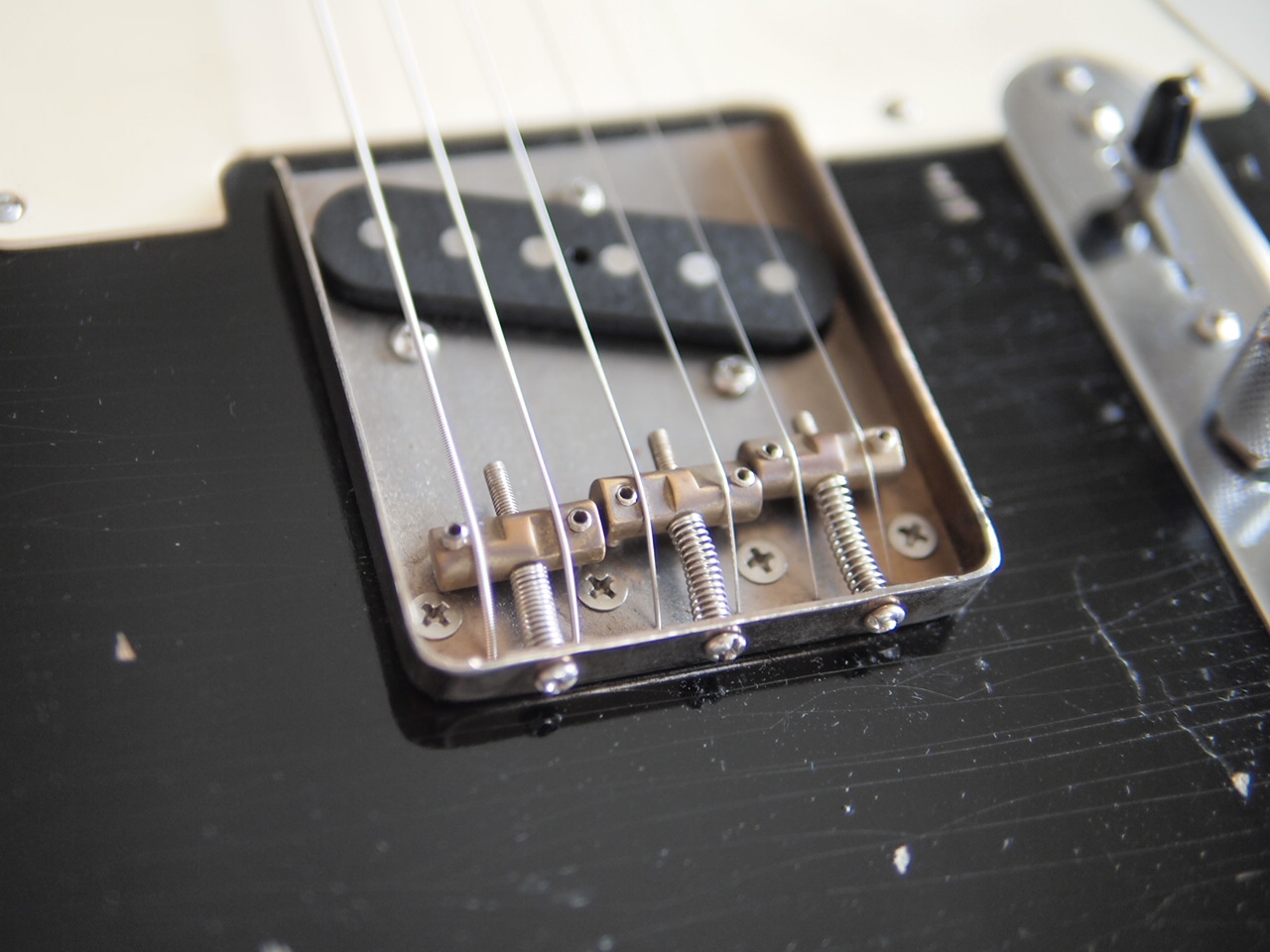 Musikraft Neck - Custom Telecaster Black -USED - SPOON - MJT・Warmothの ...