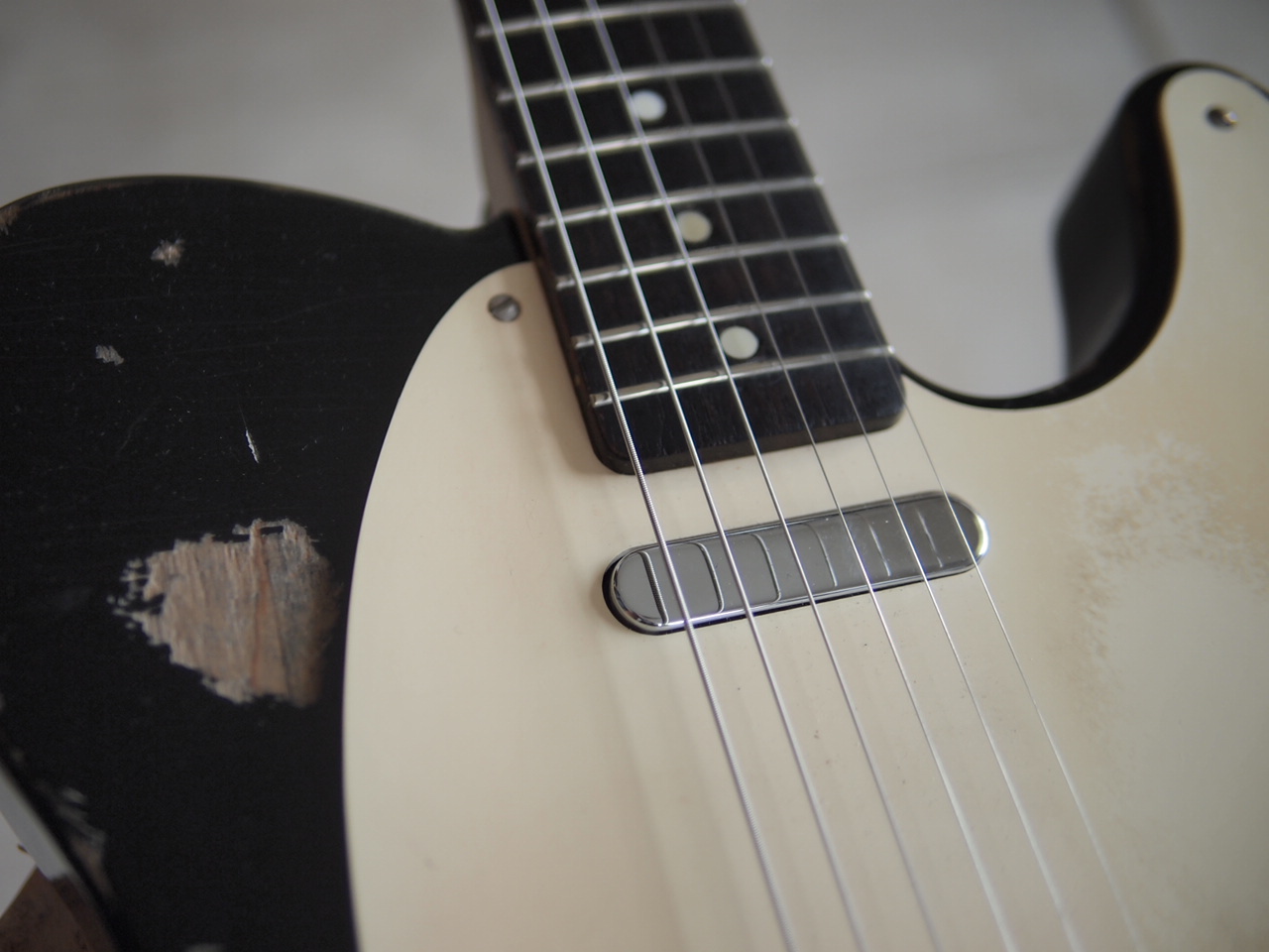 Musikraft Neck - Custom Telecaster Black -USED - SPOON - MJT・Warmothの ...