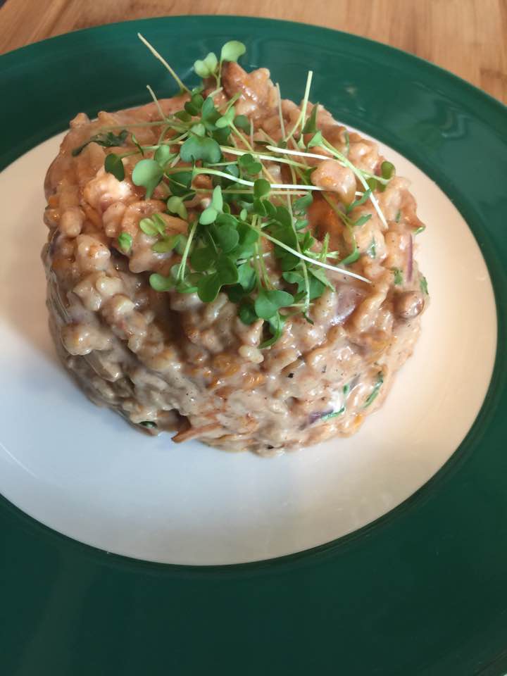 Pfifferling-Risotto - Der Huber kocht für Euch vegane Gerichte. Mit ...