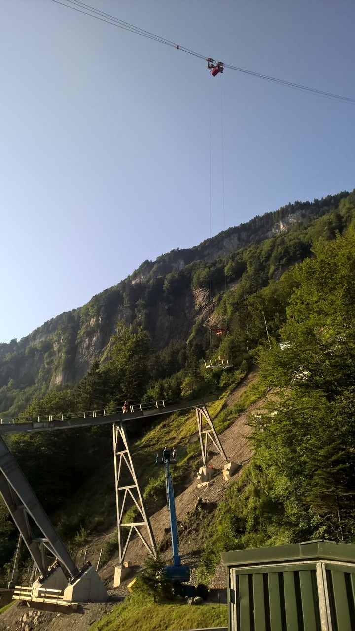 Bildergalerie Materialseilbahnen (Seilbahnen Schweiz und Ausland ...