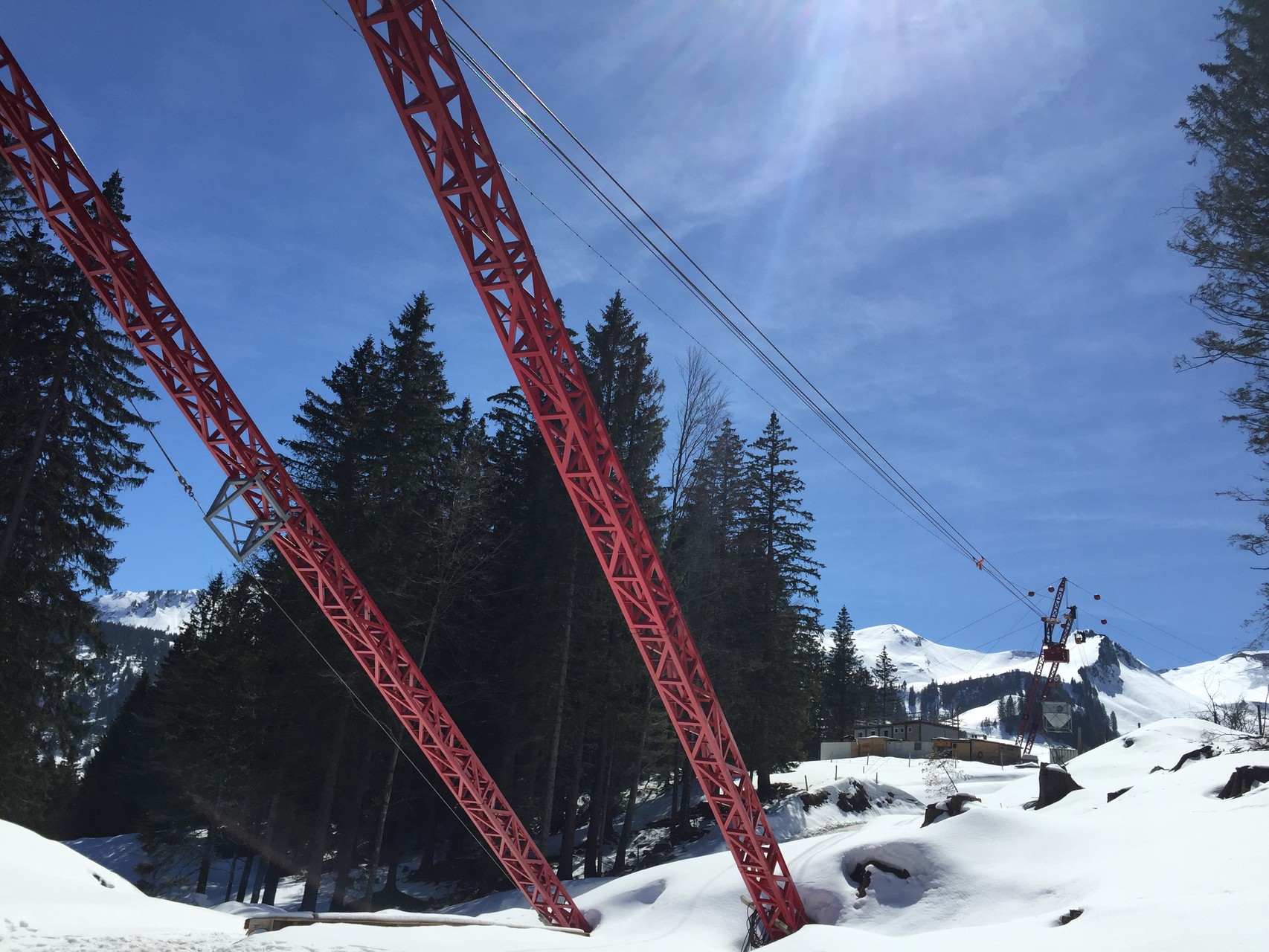 Bildergalerie Materialseilbahnen (Seilbahnen Schweiz und Ausland ...