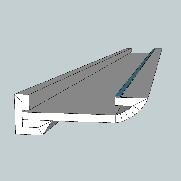 Lichtvouten - Gipskarton Formteile für den Trockenbau / Lichtvouten
