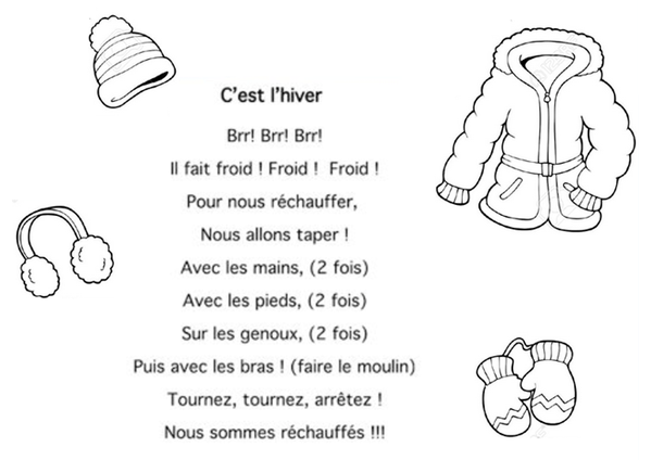 Comptines/Chansons-025 Janvier - La Classe de Barnabé