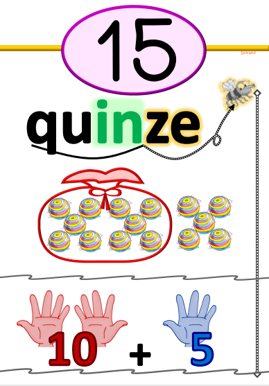 Les nombres de 10 à 20 - La Classe de Barnabé