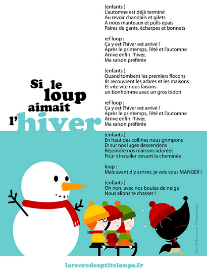 Comptines/Chansons-025 Janvier - La Classe de Barnabé