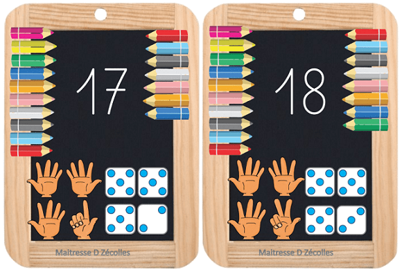 Les nombres de 10 à 20 - La Classe de Barnabé