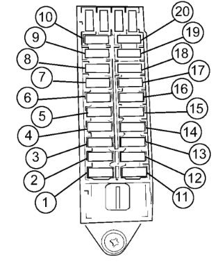 John Deere 120C & 160CLC Fuse box diagram & Relay - Wiring Diagrams