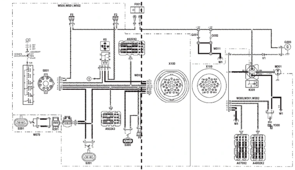 John Deere 8130, 8230, 8330, 8430 & 8530 Fuse box diagram & Relay ...