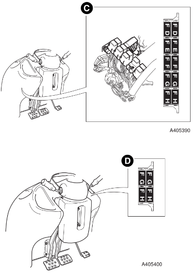 JCB 214e, 214, 215, 217 Fuse box diagram & Relay & EWD - Wiring Diagrams