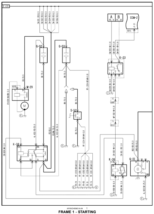 CASE AFX 8010 Fuses and Ralay - Wiring Diagrams