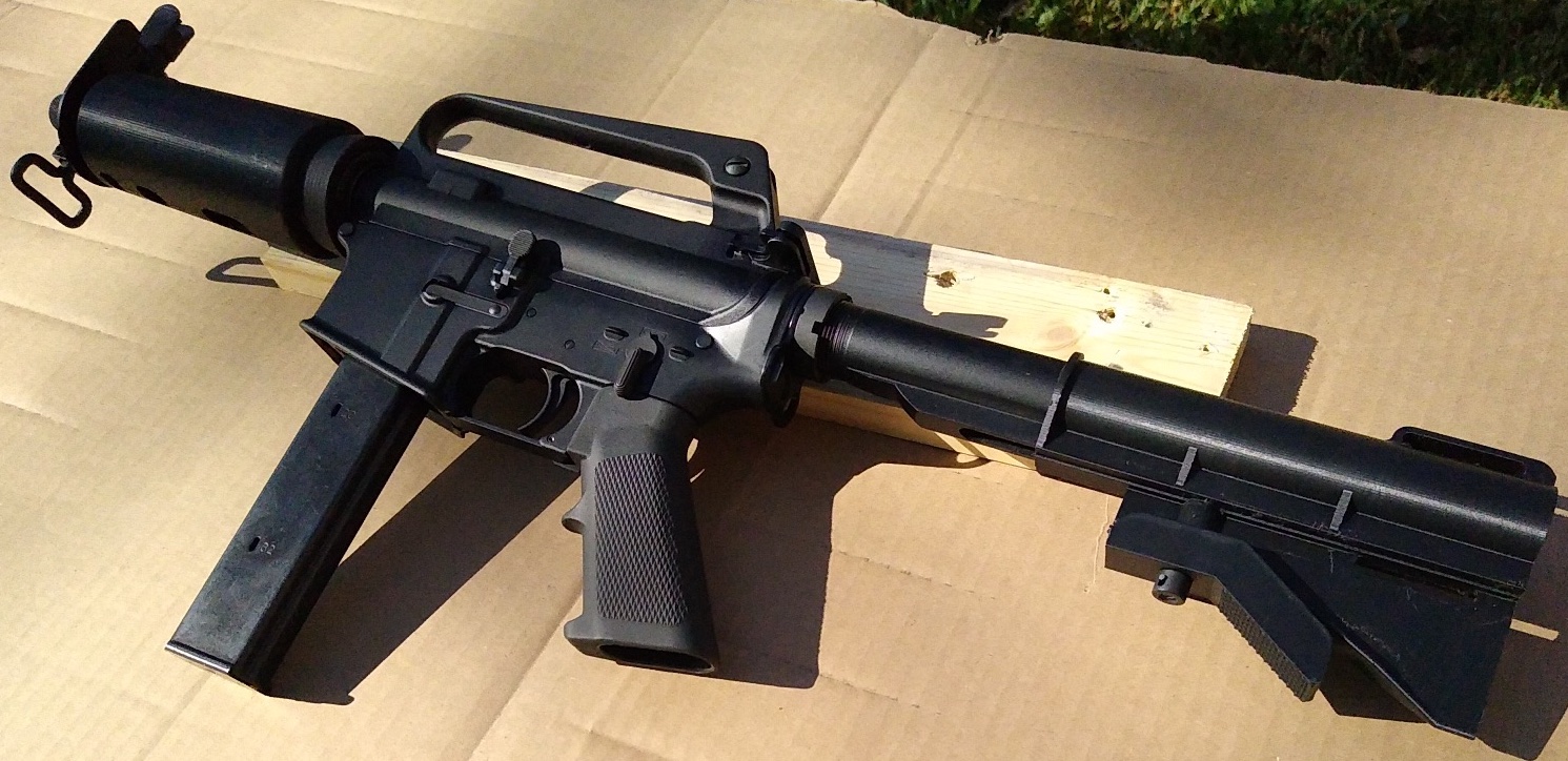 Colt DOE AR 9mm clone pistol. - Interfor Usa Group Inc.