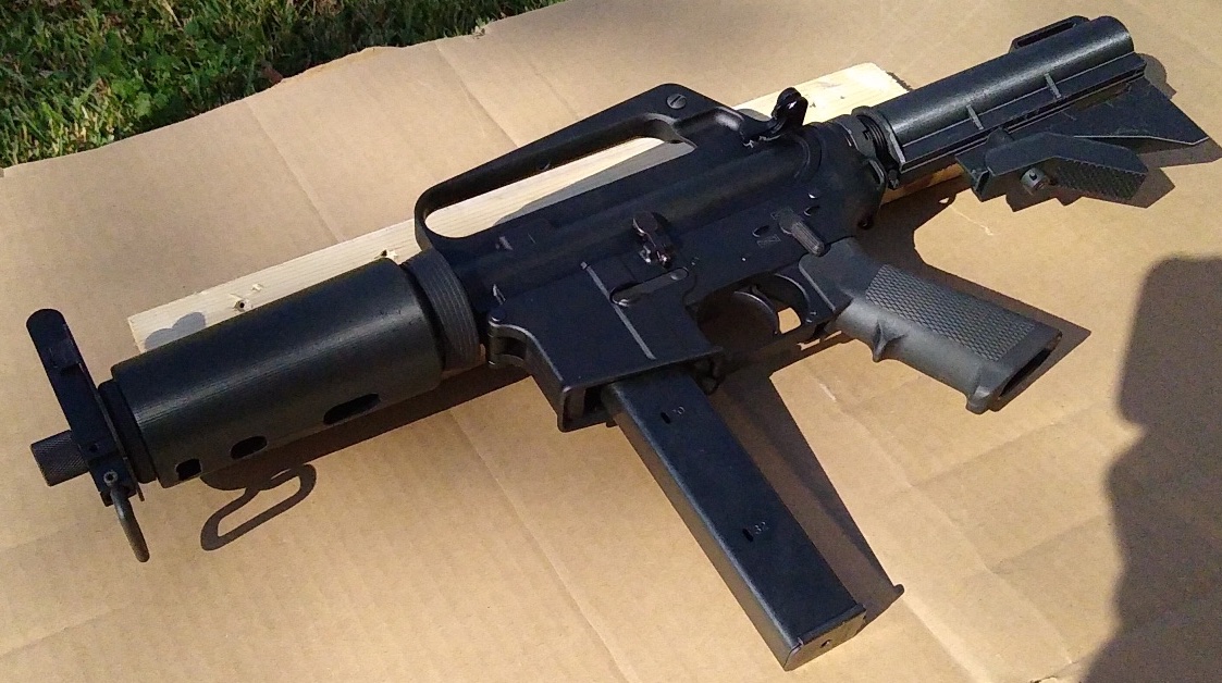 Colt DOE AR 9mm clone pistol. - Interfor Usa Group Inc.