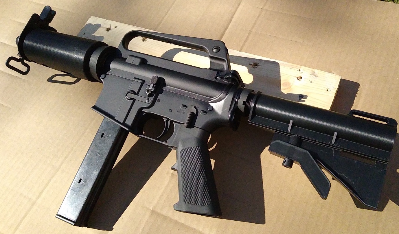 Colt DOE AR 9mm clone pistol. - Interfor Usa Group Inc.
