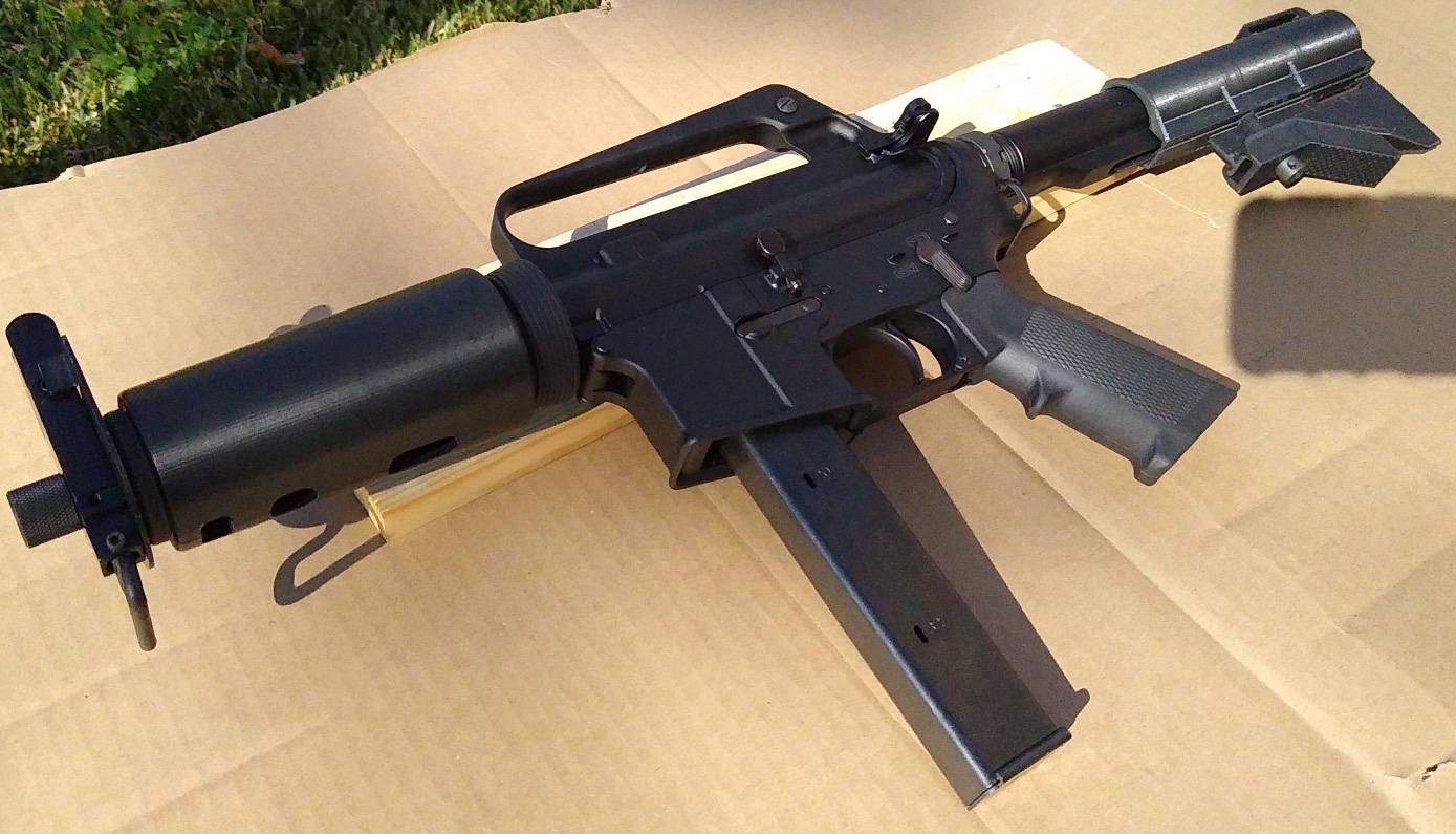 Colt DOE AR 9mm clone pistol. - Interfor Usa Group Inc.