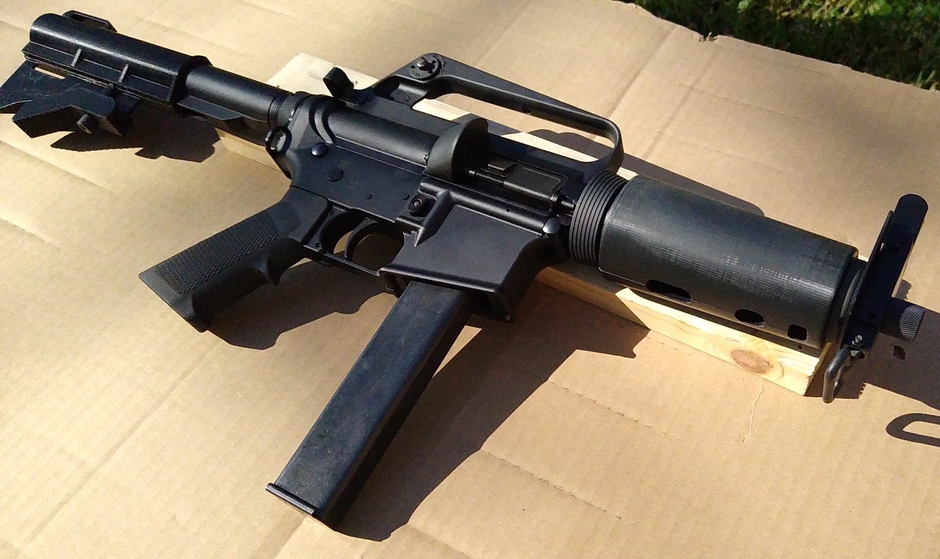 Colt DOE AR 9mm clone pistol. - Interfor Usa Group Inc.