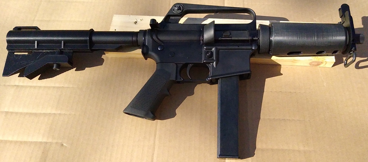 Colt DOE AR 9mm clone pistol. - Interfor Usa Group Inc.