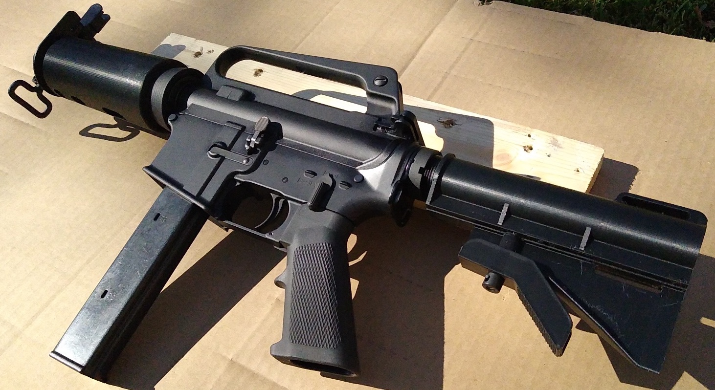 Colt DOE AR 9mm clone pistol. - Interfor Usa Group Inc.