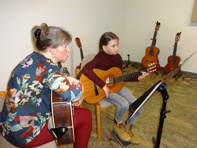Klassenabend Gitarre und Blockflöte (Klasse Anna Binder ...