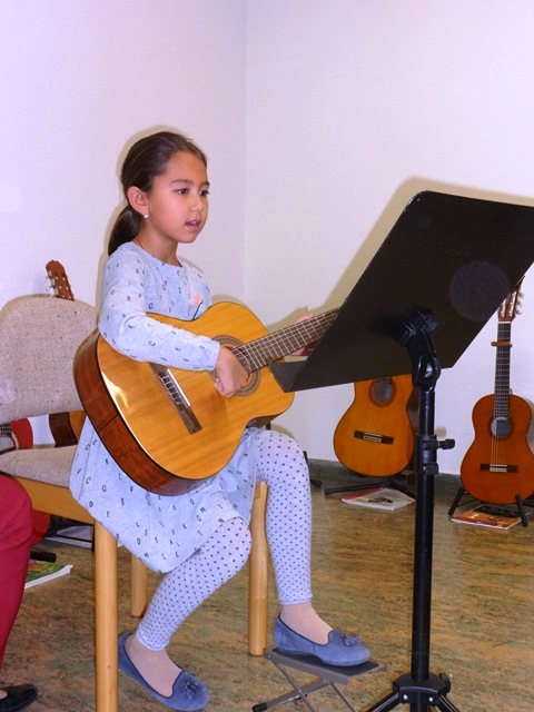 Klassenabend Gitarre und Blockflöte (Klasse Anna Binder ...