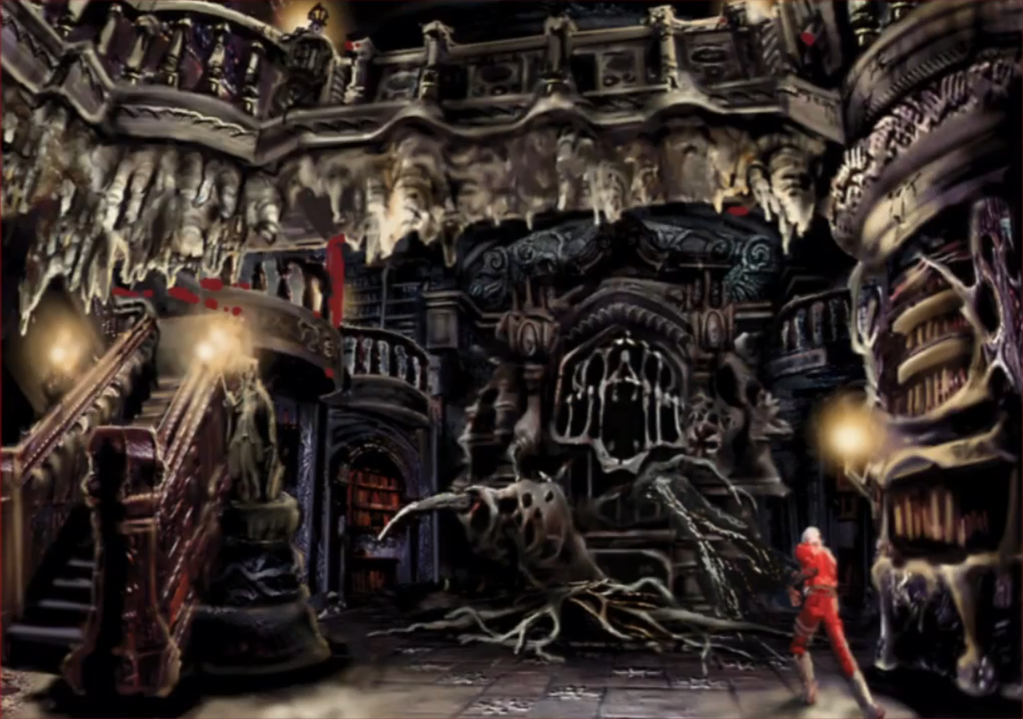 Devil May Cry 1 Hand-Drawn/Painted Concept Art - thereddevilschronicles ...