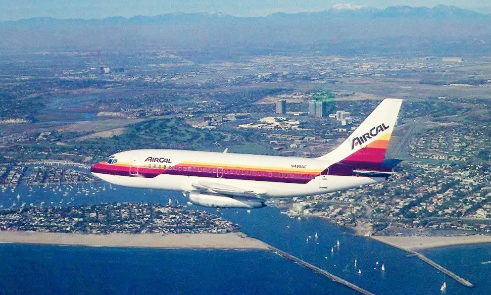 AIR CALIFORNIA - AIRLINES ORIGINALS - Sacs de compagnies aériennes