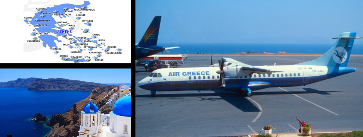 AIR GREECE - AIRLINES ORIGINALS - Sacs de compagnies aériennes
