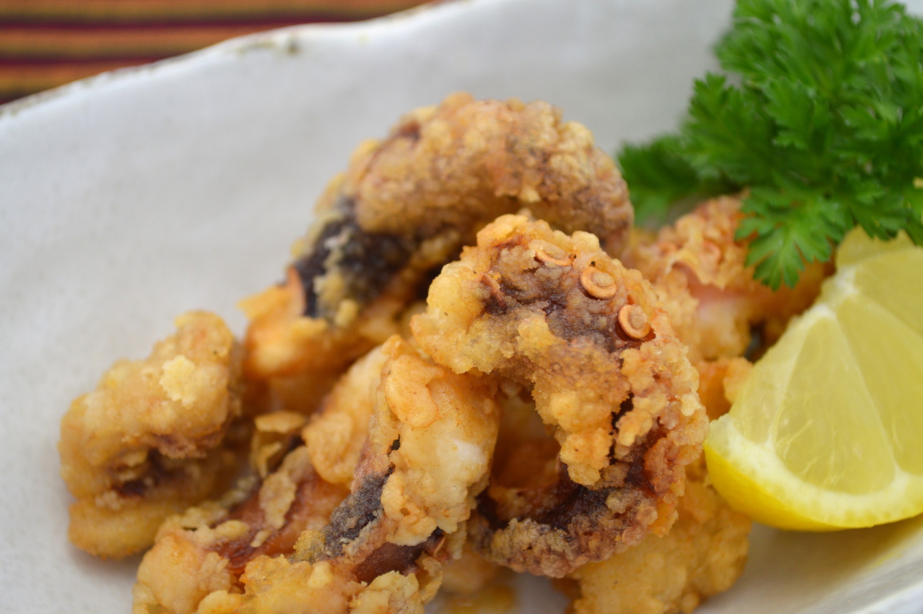 Octopus Fritter - PESCA RICH Europe Ltd - Japanese Frozen Products