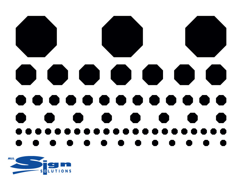Octagons | Sticker | Decal | Vinyl - Wall Art Company