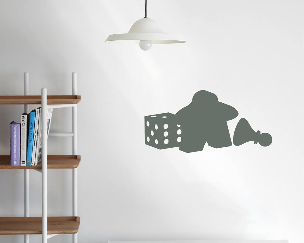 Board Game Pieces | Sticker | Decal | Vinyl - Wall Art Company