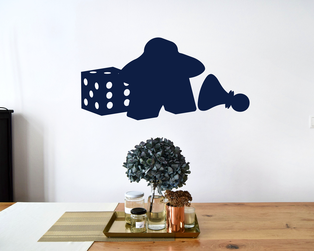 Board Game Pieces | Sticker | Decal | Vinyl - Wall Art Company