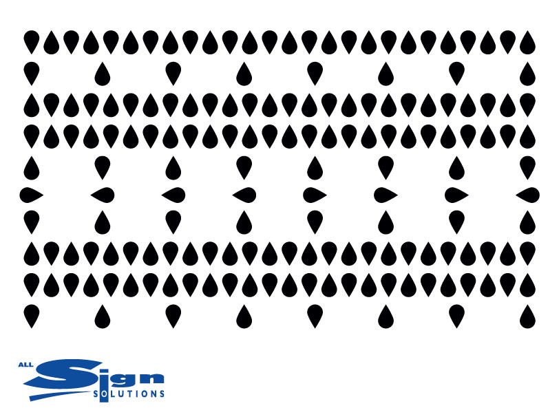 Tear Drops | Sticker | Decal | Vinyl - Wall Art Company