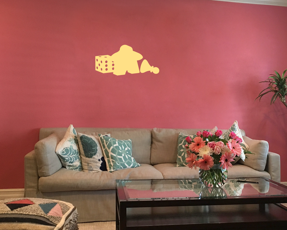 Board Game Pieces | Sticker | Decal | Vinyl - Wall Art Company