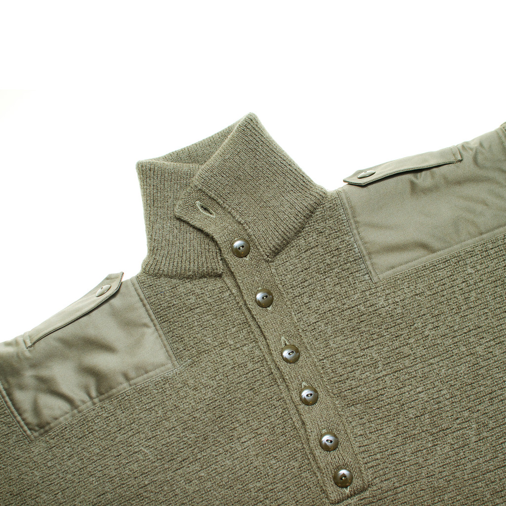 Dachstein Woolwear Military Wool Pullover 1410 - Sweater Chalet