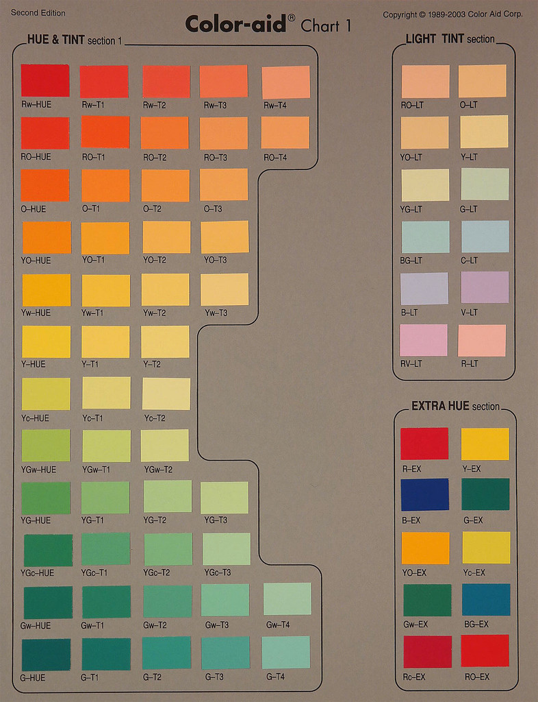 Color-aid Deutschland - Coloraid Farbpalette Deutschland