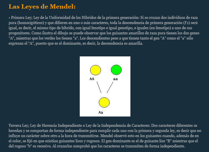 LA GENÉTICA Y LOS CRUCES. - Página web de aviarioexperimentalmp