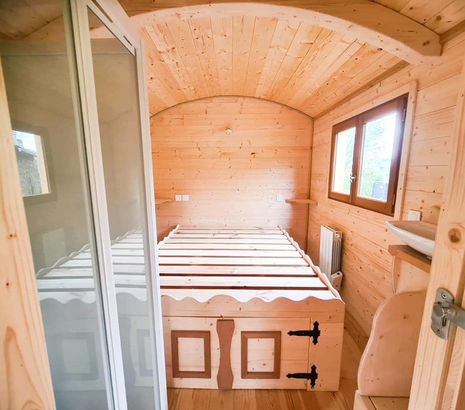 Réalisations - Roulotte bois - Tiny house - Maison nomade