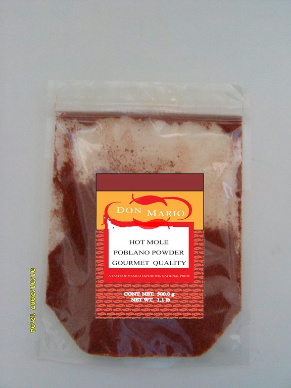Hot Mole Poblano Powder - Página web de vidanuevacommerce mexican food