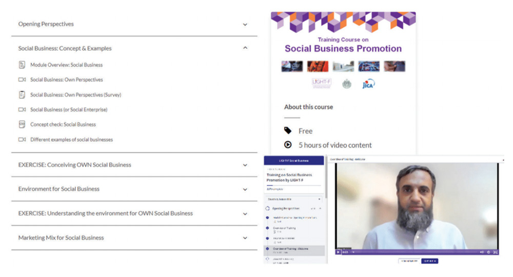 Social Business Promotion Training - light-f