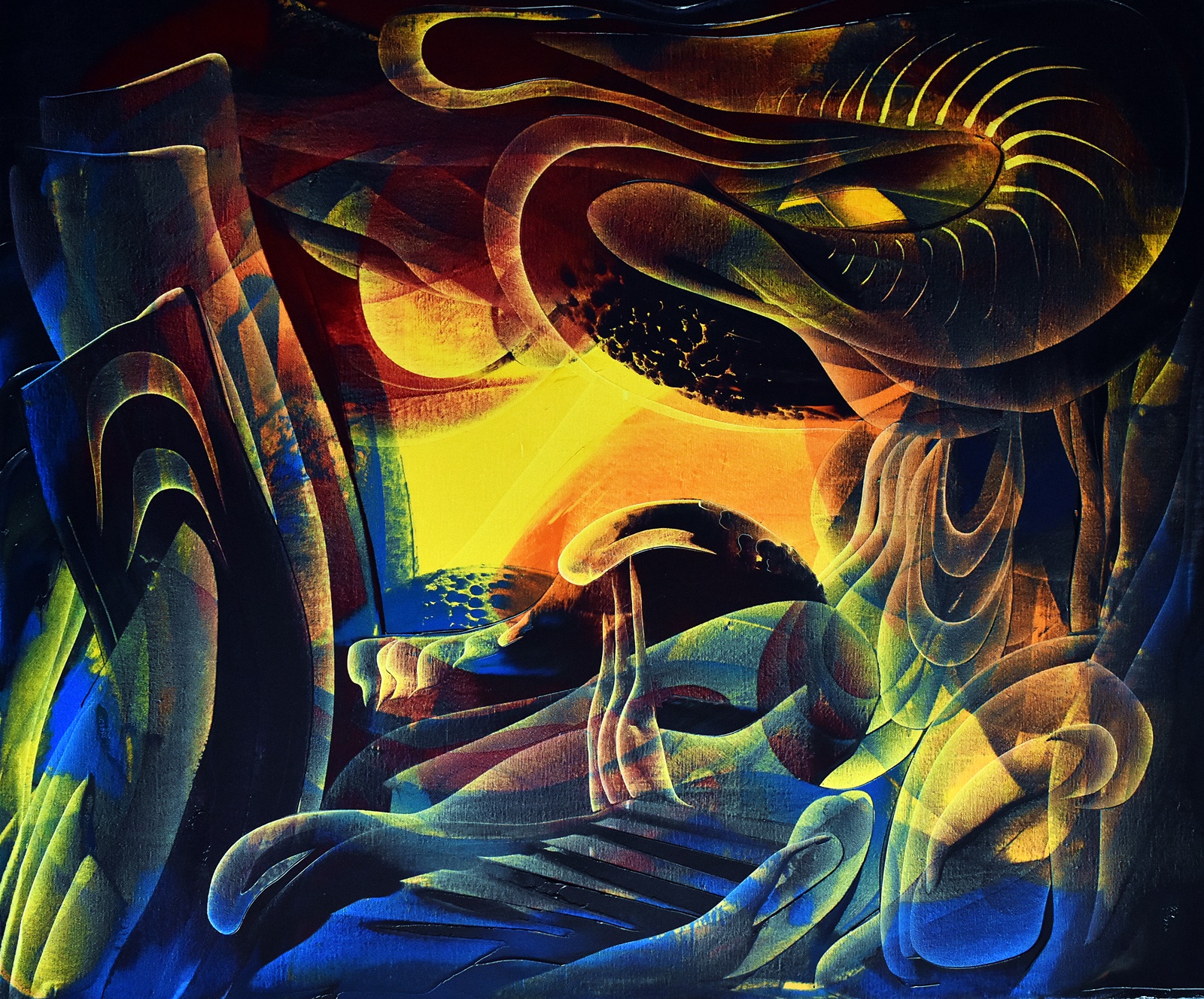 contemporary oil painting - Mauricio Paz Viola is a Uruguayan ...